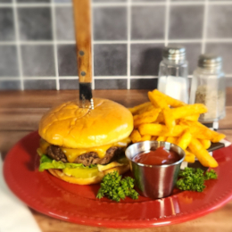 Mary Burger with Cheese-small – Hamburger Mary's KC Menu